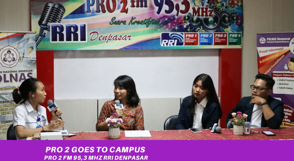 PRO 2 RRI Goes To Campus - Politeknik Nasional - Start Here, Go Anywhere