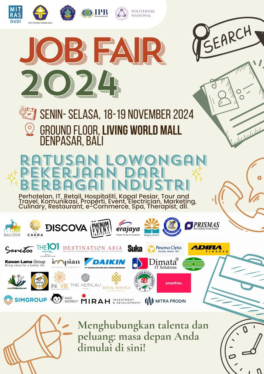 Job Fair 2024 - Politeknik Nasional - Start Here, Go Anywhere